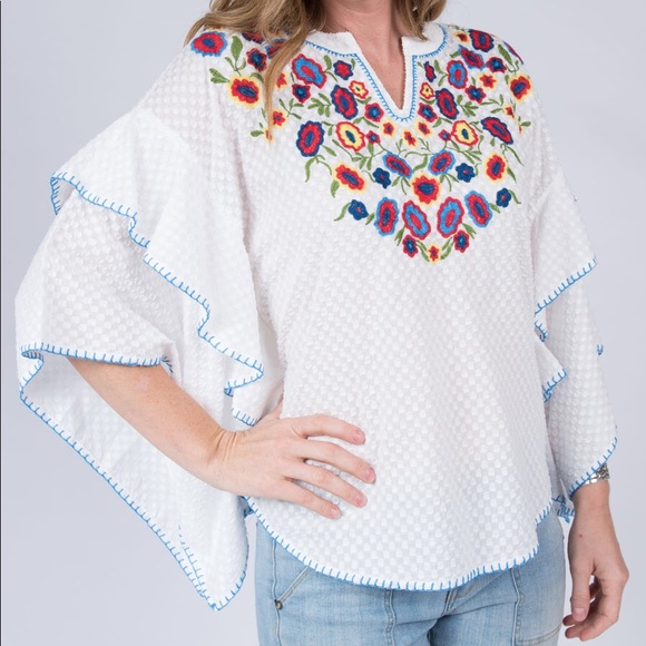 ivy jane | Tops | Ivy Jane Ruffle Sleeve Top | Poshmark